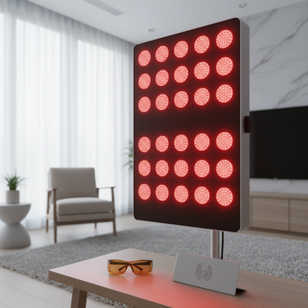 Red Light Therapy Safety 2026: Eyes, Thyroid, EMF, Flicker,