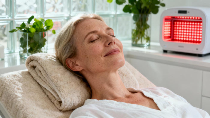 How Red Light Affects Facial Blood Vessels & Redness